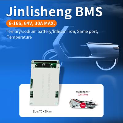 China 9S 10S 11S 28V 36V 37V E-Two Wheeler BMS Intelligent Solution For Lifepo4 Li-Ion	Battery for sale