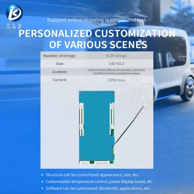 China KLS Battery Motorcycle BMS: Tailored for Li-ion, 21S - 24S with 110A - 135A - Optimize Your Lithium Battery Performance for sale