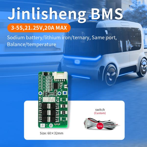 Sistema di gestione della batteria 5S Lifepo4 10A 15A 20A NTC BMS Battery Protection Board