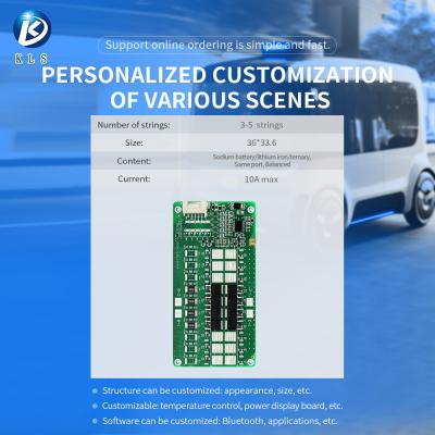 Κίνα 3s-5s 20a-30a Ενεργός ισορροπιστής BMS Lifepo4 μπαταρία BMS επιφάνεια για ηλεκτρική μοτοσυκλέτα προς πώληση