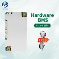 Quality 5S-16S 125A R485 Intelligent Lithium Battery Management System with Charging for sale