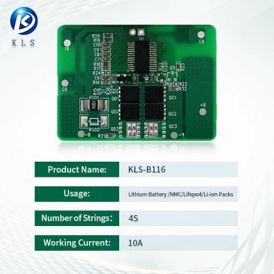 Cina 4s 10A BMS 3mos 18650 Foratore 18V batteria al litio carica 21V PCBA per utensile elettrico a mano in vendita