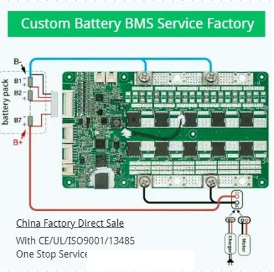 China Customized BMS Copper Thickness 2oz For NMC/Lifepo4 Battery/Sodion-ion Pack CE Certifications for sale