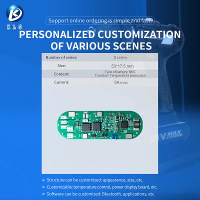 China 3S-24S Custom BMS for LiFePO4 Li-ion Batteries with Bluetooth 5A-200A for sale