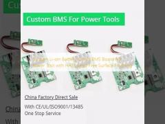 HASL鉛フリー表面仕上げとパワーツールのためのカスタムリチオン電池回路BMSボード