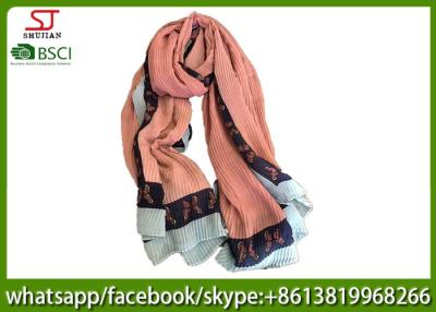 China China factory direct 60 yarn satin wrinkle butterfly print scarf 125*190cm pashmina keep fashion hijabs for sale