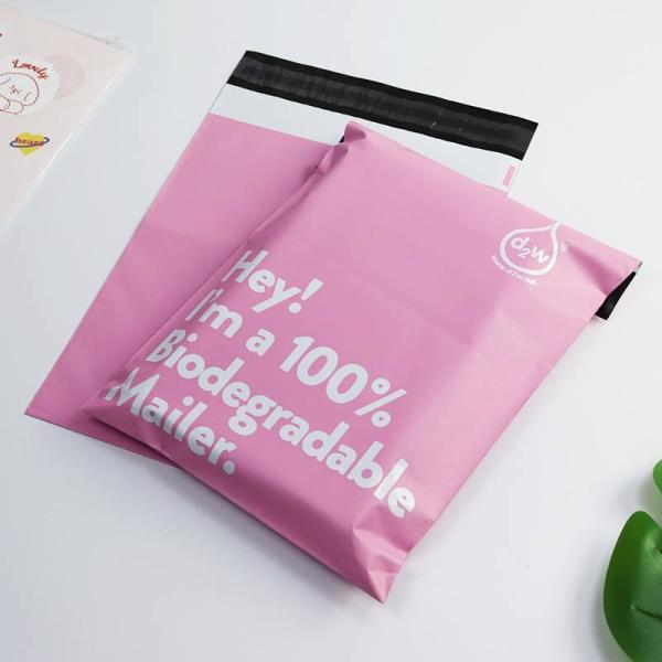 Quality Customized clothing bags, made of environmentally friendly and biodegradable materials, are used for transportation and mailing, and feature customized logo printing for sale