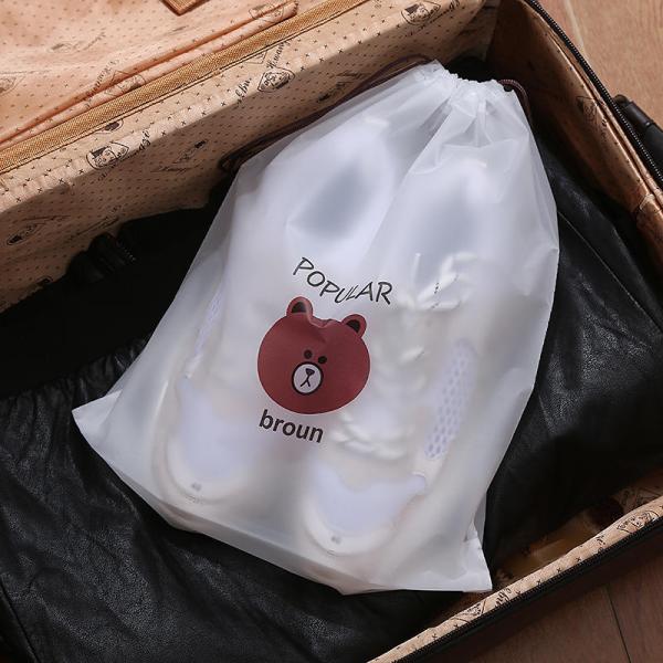 Quality EVA matte plastic bag, toy bear and cat binding bag, ready-made socks, for sale