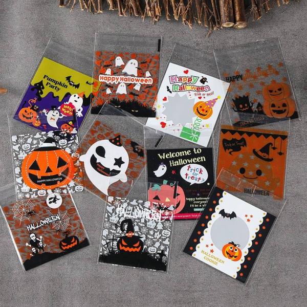 Quality Factory direct sales - New Christmas candy Mini baking Cookies Bread bags Snacks OPP self-sealing Food Self-adhesive zipper bags for sale