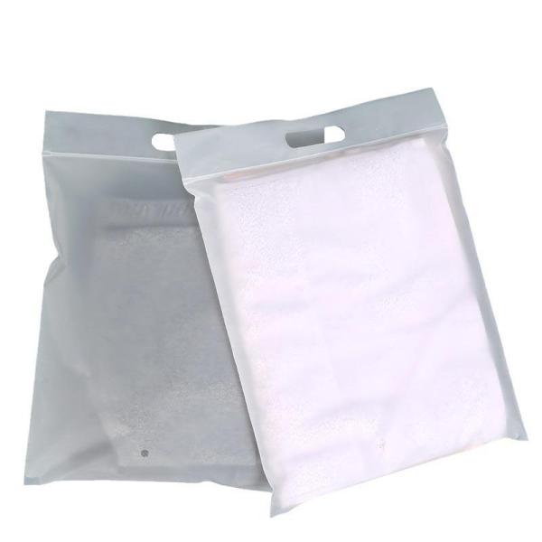 Quality Frosted Self Sealing Handheld Clothing Down Suit Stick Bone Bag for sale