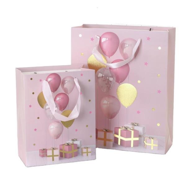 Quality Holiday Handheld Birthday Gift Paper Bag for sale