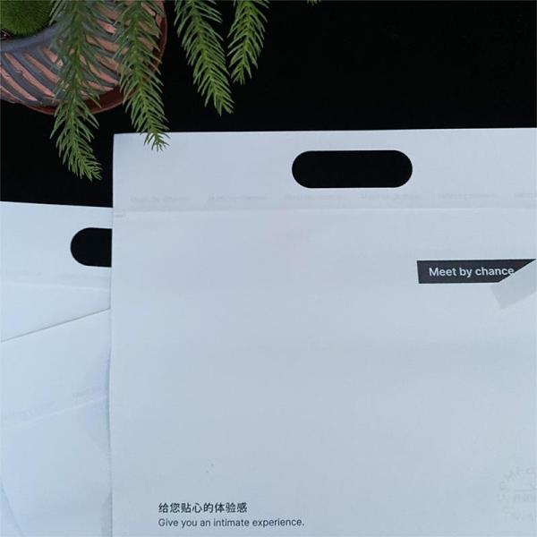 Quality Luxury HDPE & PE Printed Shopping Hand Bag Eco-Friendly Boutique Clothing Bags for sale