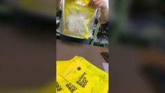 CPE Frosted Zipper Bag With Hand Hole, Resealable Soft Plastic Pouch For Clothing Apparel Packaging