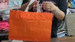 Brand packaging carry bags, with customizable size and thickness