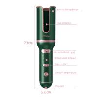 China Ceramic Auto Wireless Hair Curler USB Rechargeable Automatic Durable for sale