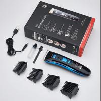 China 7W LCD Professional Hair Clipper Set Adjustable Rustproof Blade for sale