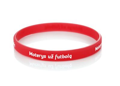 China El color del logotipo de la anchura de las pulseras 6m m de la caridad llenó la longitud de 202m m para el regalo en venta