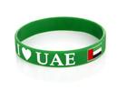 China el buen precio fuera del logotipo imprimió e inkdilled las pulseras por encargo de la forma del amor en venta
