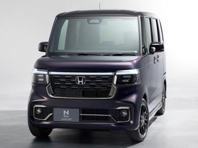 China Honda N-BOX Custom Turbocoordinated Electric Sliding Doors On Both Sides Gap Sonar Automatic Cruise Control, Lane Assist, Collision Damage Mitigation System Automatic Lights LED Headlights Smart for sale