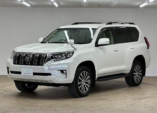 Quality ToyotaLand Cruiser Prado TX L Package Genuine OP19-Inch / Genuine 9-Inch Navigation Ground Digital / Rearview Camera / Leather Seat / Tracking Camera / Collision Mitigation / Seat Ventilation for sale