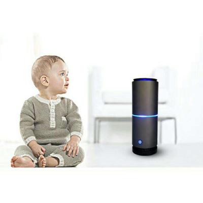 China PM2.5 Sensor 1 Button UV Air Purifier Portable Mini Home Use High Efficiency Particulate Filter for sale
