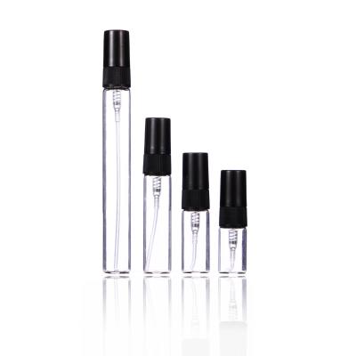 Cina 2 ml 7ml 10 ml di profumo dello spruzzo di vetro trasparente vuoto della bottiglia 5ml in vendita