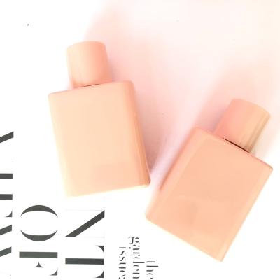 Cina Materiale da otturazione riciclabile portatile di rosa della bottiglia dello spruzzo di profumo di rettangolo 30ml 50ml in vendita