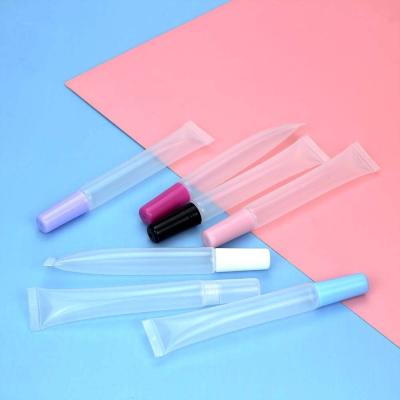 Cina compressione trasparente della glassa dei tubi di lucentezza del labbro della radura 15ml in vendita