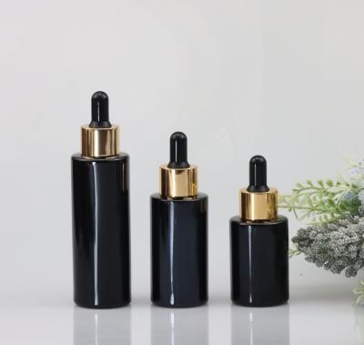 Cina stampa offset di vetro vuota cosmetica della bottiglia di olio essenziale 60ml 20ml 30ml 40ml in vendita