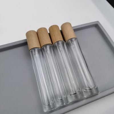 Cina rotolo di vetro trasparente della bottiglia dello spruzzo di profumo di 5ml 10ml su lusso in vendita