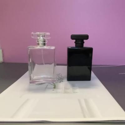 Cina Tipo acrilico vetro della stampa della bottiglia dello spruzzo di profumo 100ML dei cosmetici in vendita