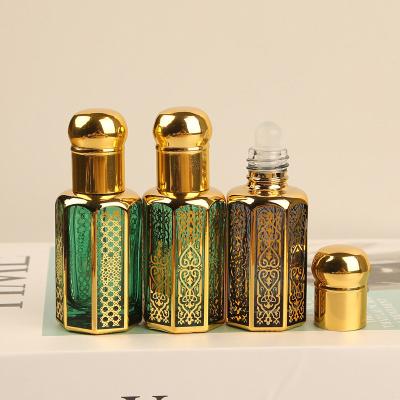 Cina Materiale da otturazione riutilizzabile del campione vuoto della bottiglia della palla dell'olio essenziale di vetro di 6ML 12ML in vendita
