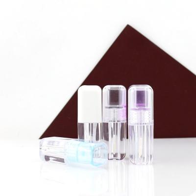 Cina Contenitori per lucidalabbra da 2,5 ml Flacone quadrato piccolo trasparente a tubo vuoto in vendita