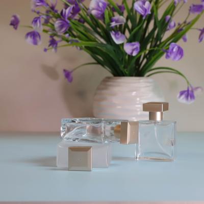 Cina Flacone spray per profumo in vetro da 25 ml, 50 ml, ricaricabile, 500 pezzi in vendita