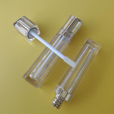 中国 スクエア エンプティ リップグロス チューブ ゴールド コンテナ 100PCS 3ml 販売のため