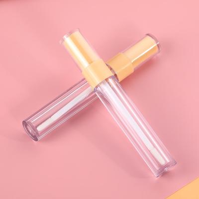 China Simple Advanced Round Pipe Lipgloss Tubes 6ml Containers 92*20mm Te koop
