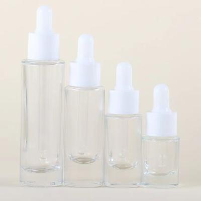 Cina Bottiglia di vetro 5ml 10ml 30ml della soluzione snella dell'essenza dello SGS trasparente in vendita