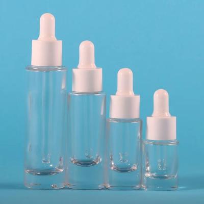 Cina Bottiglia di vetro 5ml 10ml 30ml della soluzione snella dell'essenza dello SGS trasparente in vendita