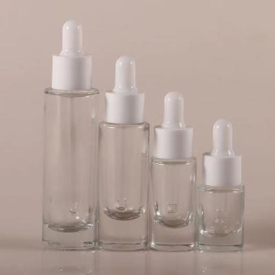Cina Bottiglia di vetro 5ml 10ml 30ml della soluzione snella dell'essenza dello SGS trasparente in vendita