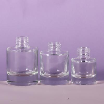 Cina Olio essenziale di vetro trasparente rotondo grasso della spalla 40ml della bottiglia 30ml del punto 15ml in vendita