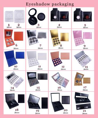 Cina Brillano le pentole lucide di Sephora Empty Magnetic Eyeshadow Palette 36mm in vendita
