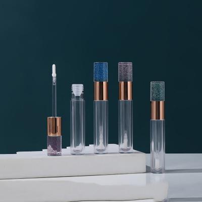 Cina tubi vuoti di lucentezza del labbro della radura di 6.5ml PETG con la timbratura calda della bacchetta in vendita