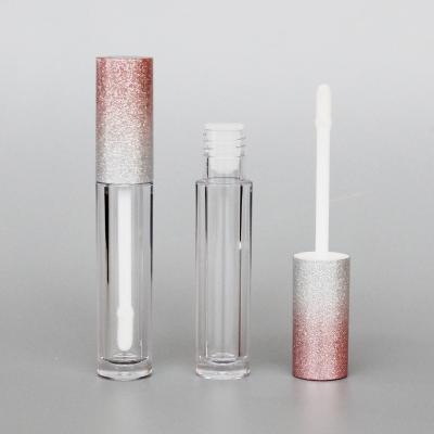 Cina ABS dell'alto grado COME lo scintillio spazzola i tubi 4.5ml di lucentezza del labbro di punta in vendita