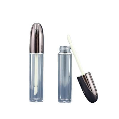 Cina OEM ricoprente UV del punto 5ml del labbro dei tubi vuoti di lusso rotondi di lucentezza in vendita