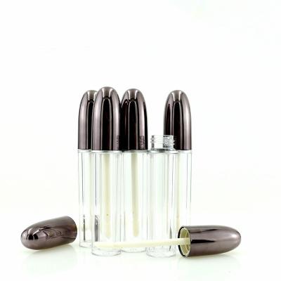 Китай OEM круглых трубок лоска губы пятна 5ml роскошных пустых УЛЬТРАФИОЛЕТОВЫЙ покрывая продается