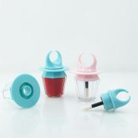 China Ring Pacifier 8ml Empty Tubes For Lip Gloss Silk Screen Printing for sale