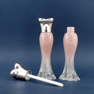 Cina Metropolitana 3ml di Rose Gold Empty Lip Gloss di pendenza della sirena della gonna in vendita