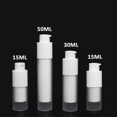 Cina Pp COME bottiglia senz'aria glassata 15ml 30ml 50ml della pompa della lozione in vendita