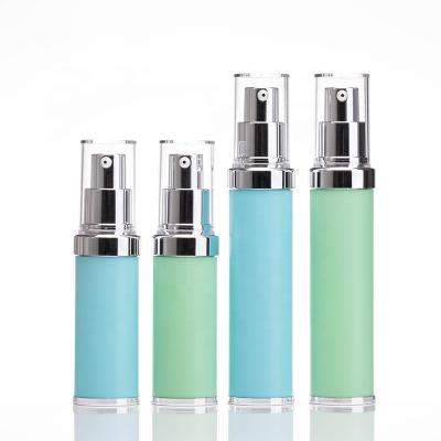 Cina la pompa senz'aria cosmetica della lozione di 20ml 30ml imbottiglia la stampa di seta in vendita