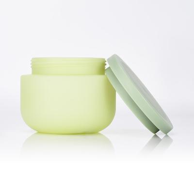 Cina 0,5 barattoli riciclabile verde della crema di fronte di Oz con la timbratura calda del coperchio in vendita